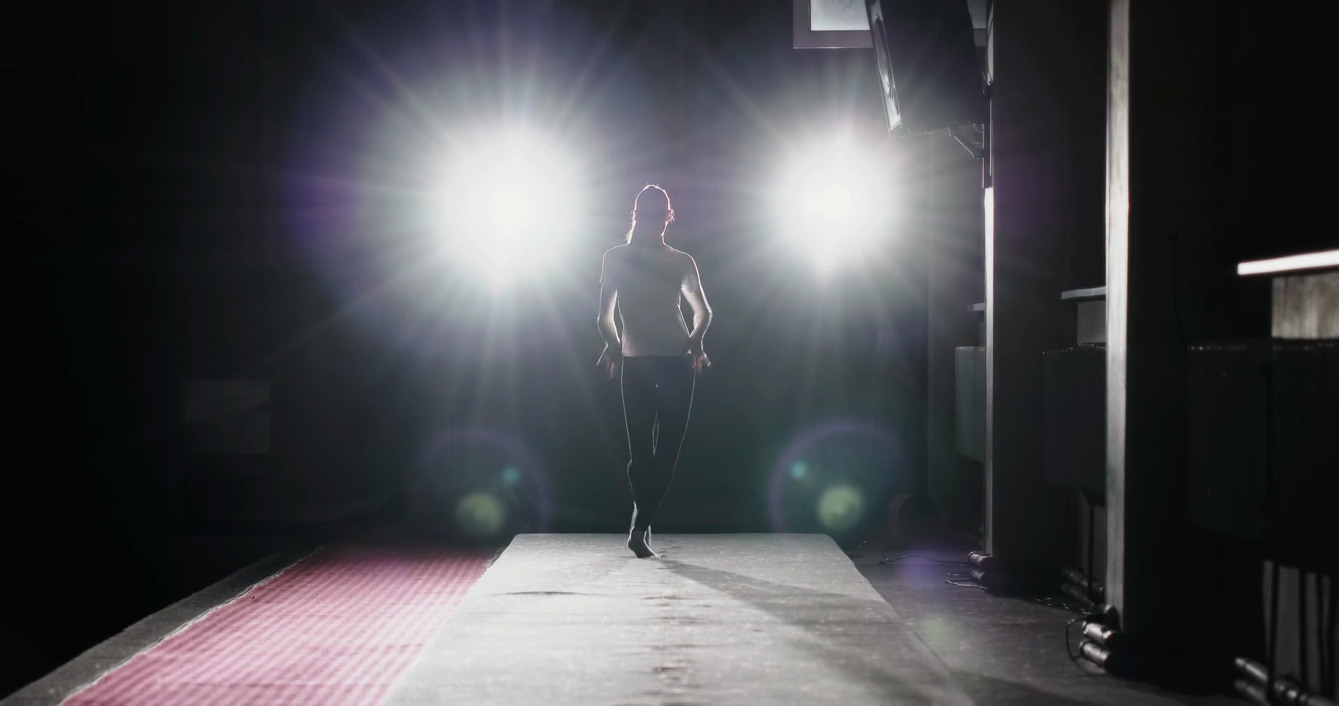 Full Body Slim Female Walking Dancing Stock Footage SBV-348510404 ...