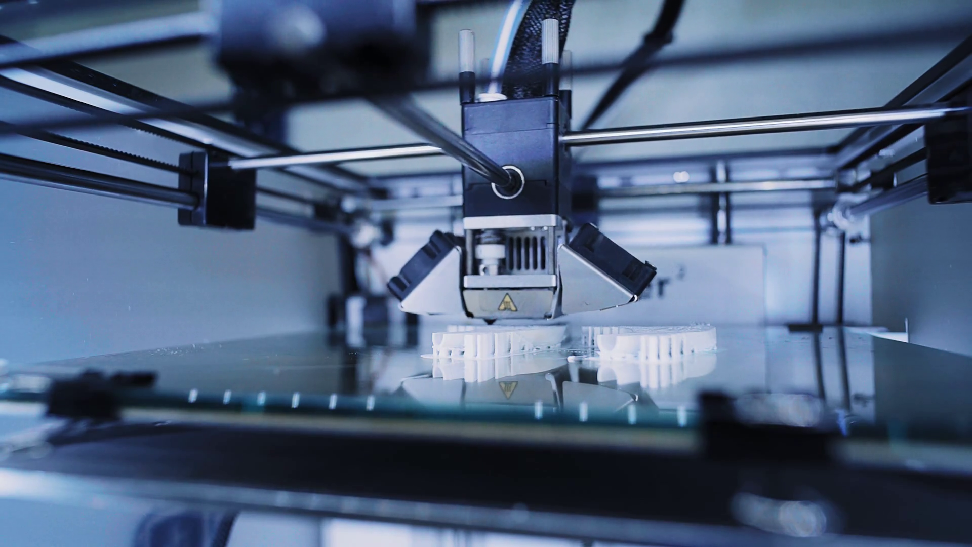 Close-up Of Micro 3d Printer Creating Stock Footage SBV-312866430 ...