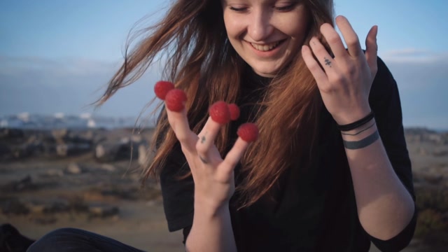 Girl Biting Finger Stock Footage: Royalty-Free Video Clips - Storyblocks