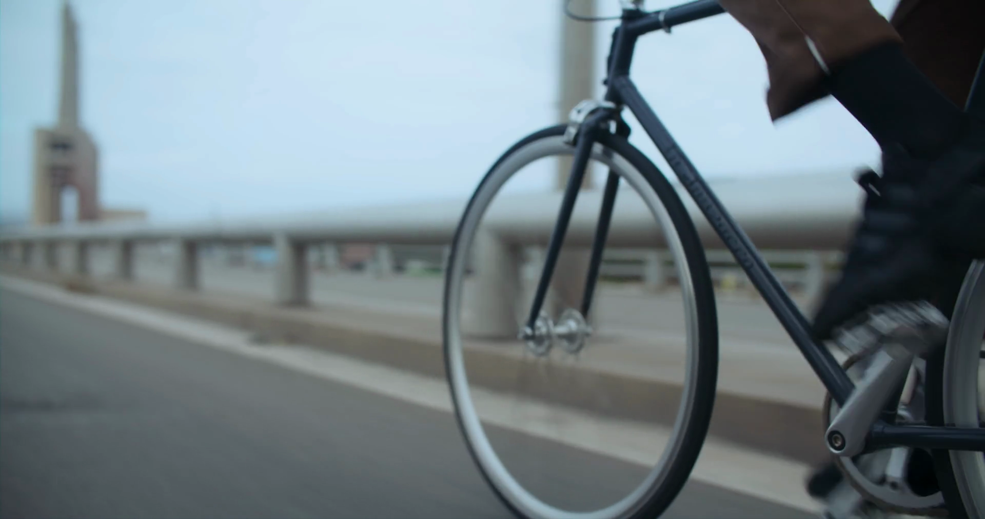Side Shot Of Young Man Ride Bike On Way To Stock Footage SBV-347170408 ...