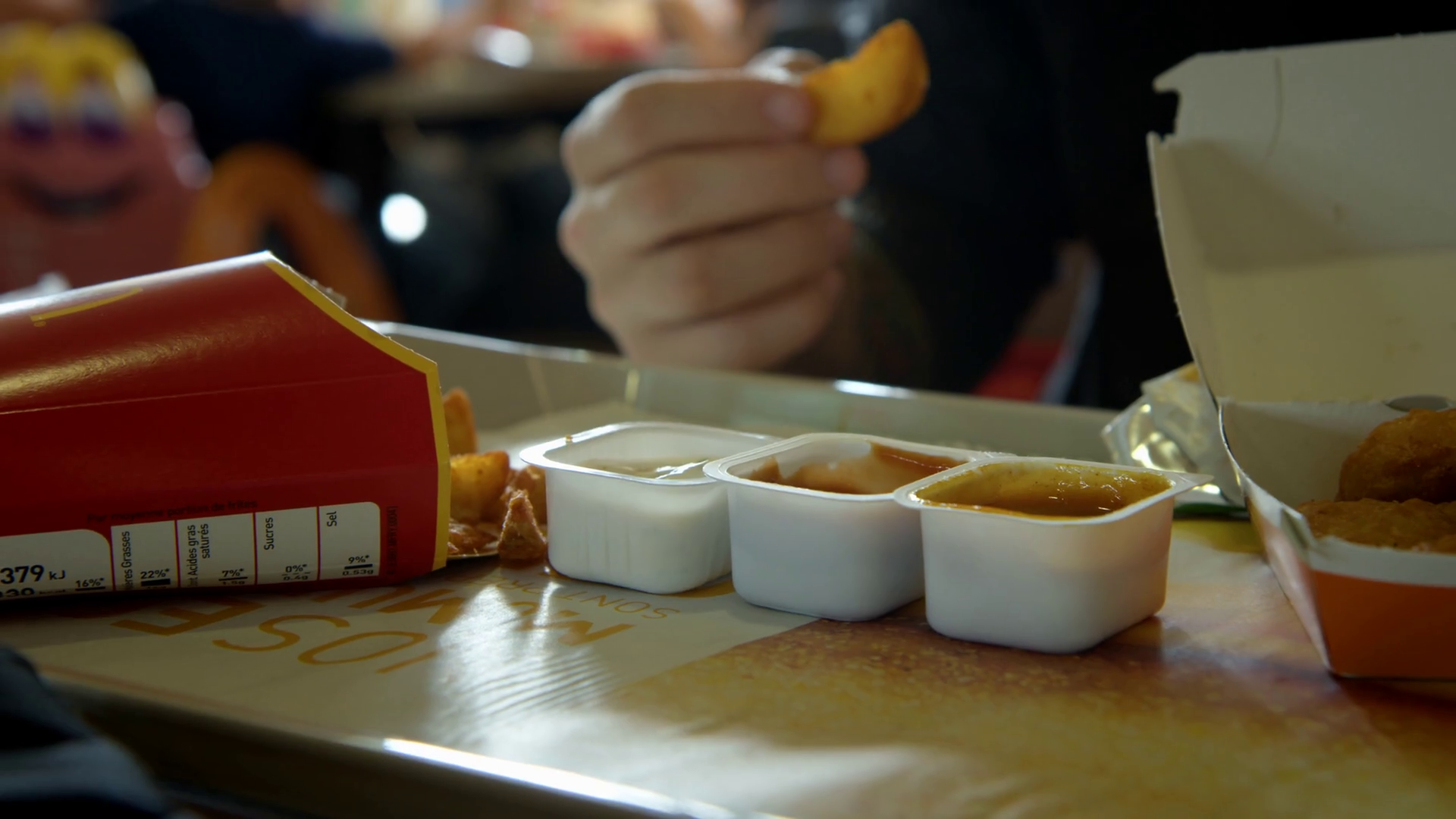 Two Friends At Fast Food Joint Cafe Share Stock Footage SBV-338591867 ...