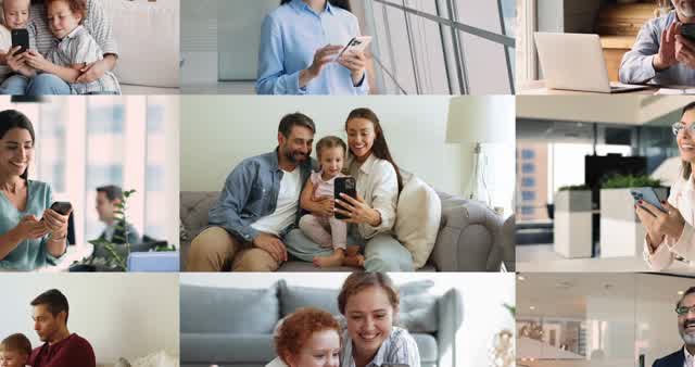 Message Family Stock Footage: Royalty-Free Video Clips - Storyblocks