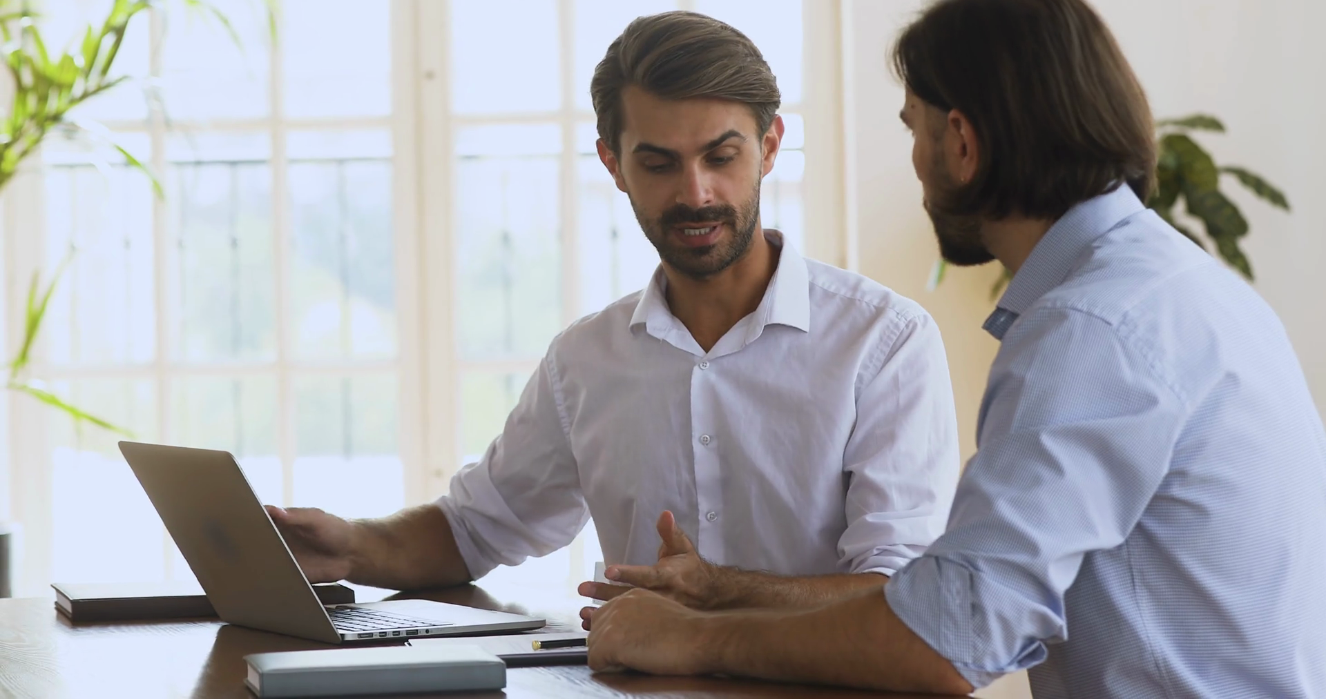 Happy Male Customer Signing Contract Stock Footage SBV-338137743 ...