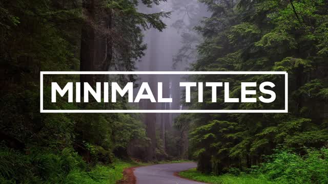 Minimal Titles Templates Royalty-Free - Storyblocks