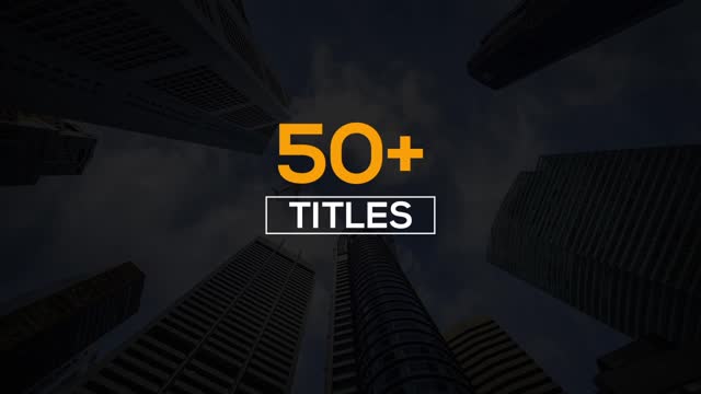 4k Title Templates Royalty-Free - Storyblocks
