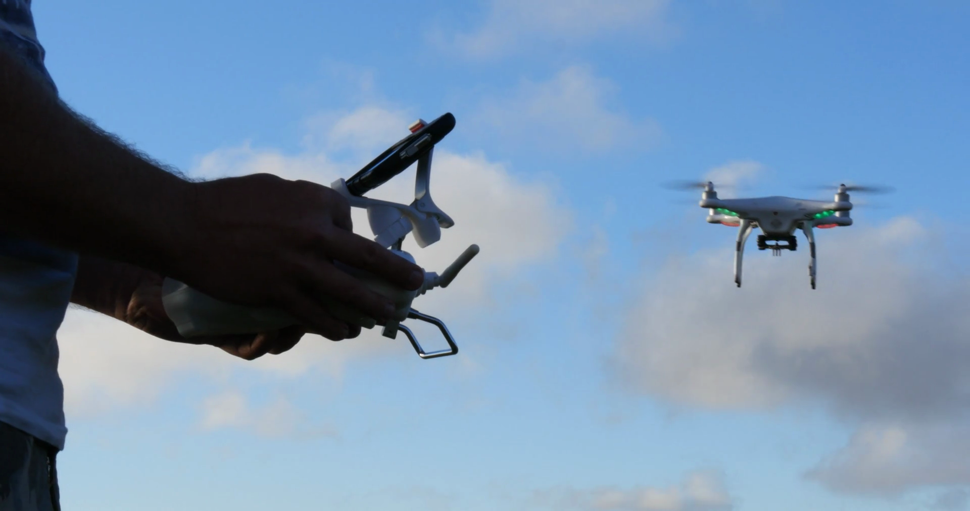 Aerial Multirotor Drone Quadcopter Aircraft Stock Footage SBV-305318873 ...