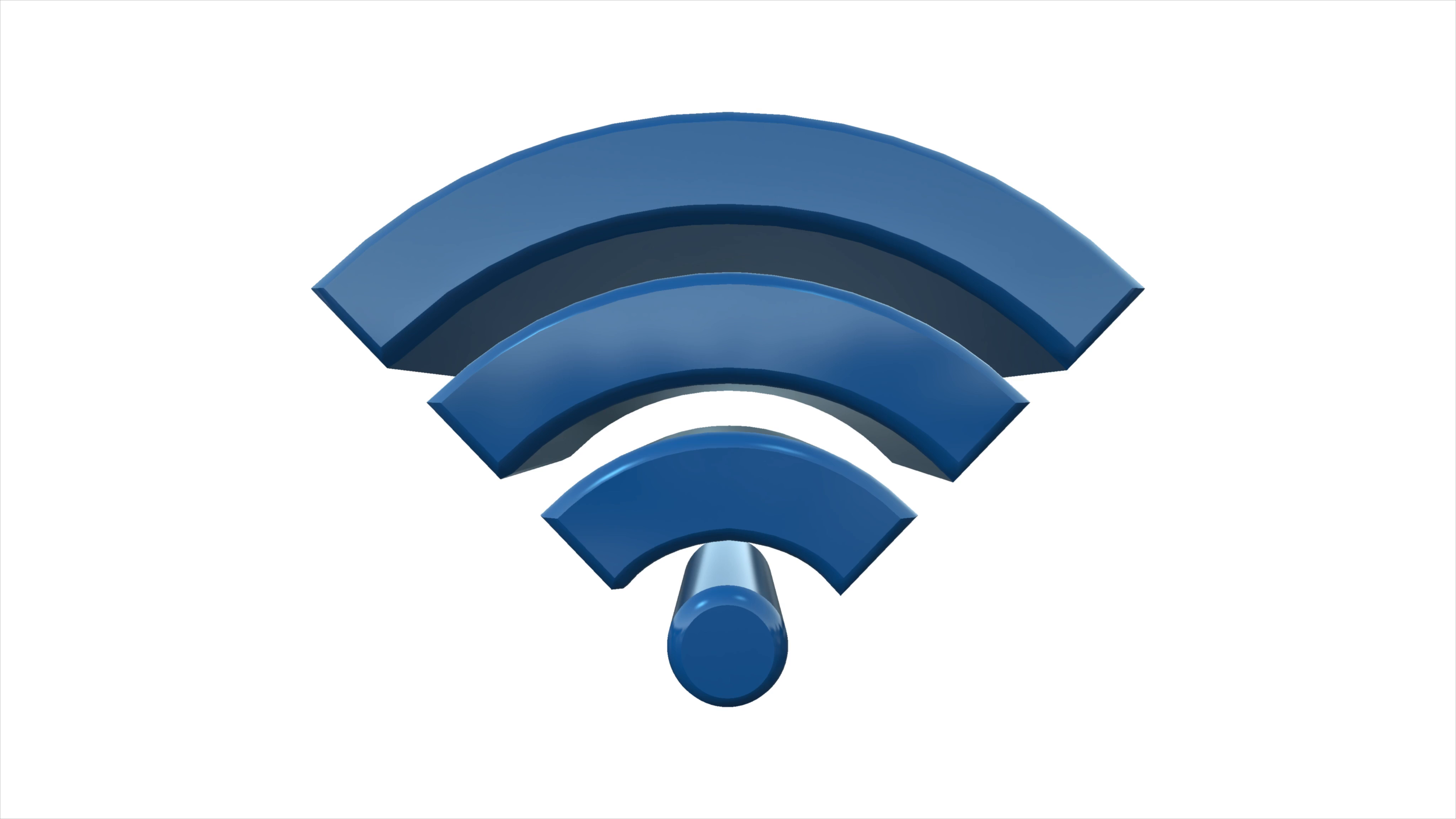 Blue Wifi Logo Symbol Animation Stock Motion Graphics SBV-301626138 ...