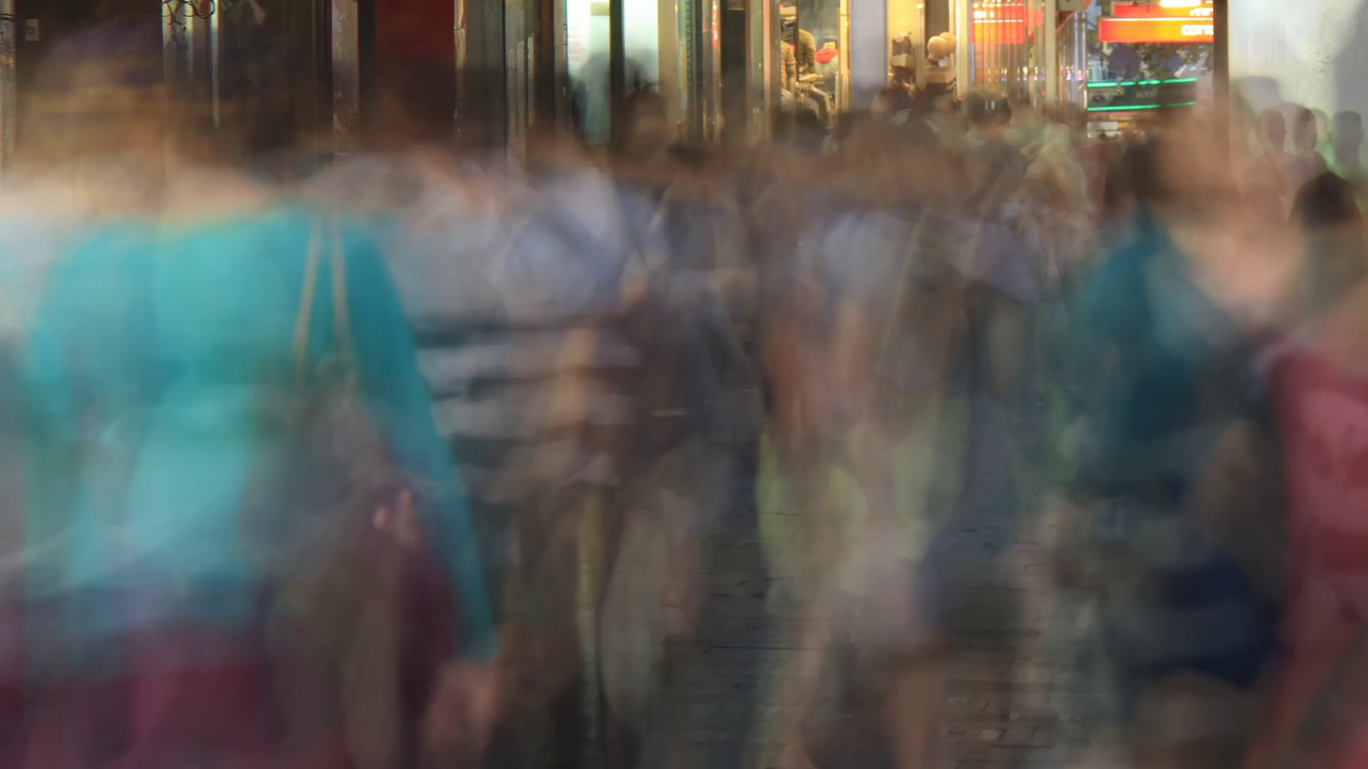 Commuter City Street Crowd Time Lapse - 4k Stock Footage SBV-301084642 ...