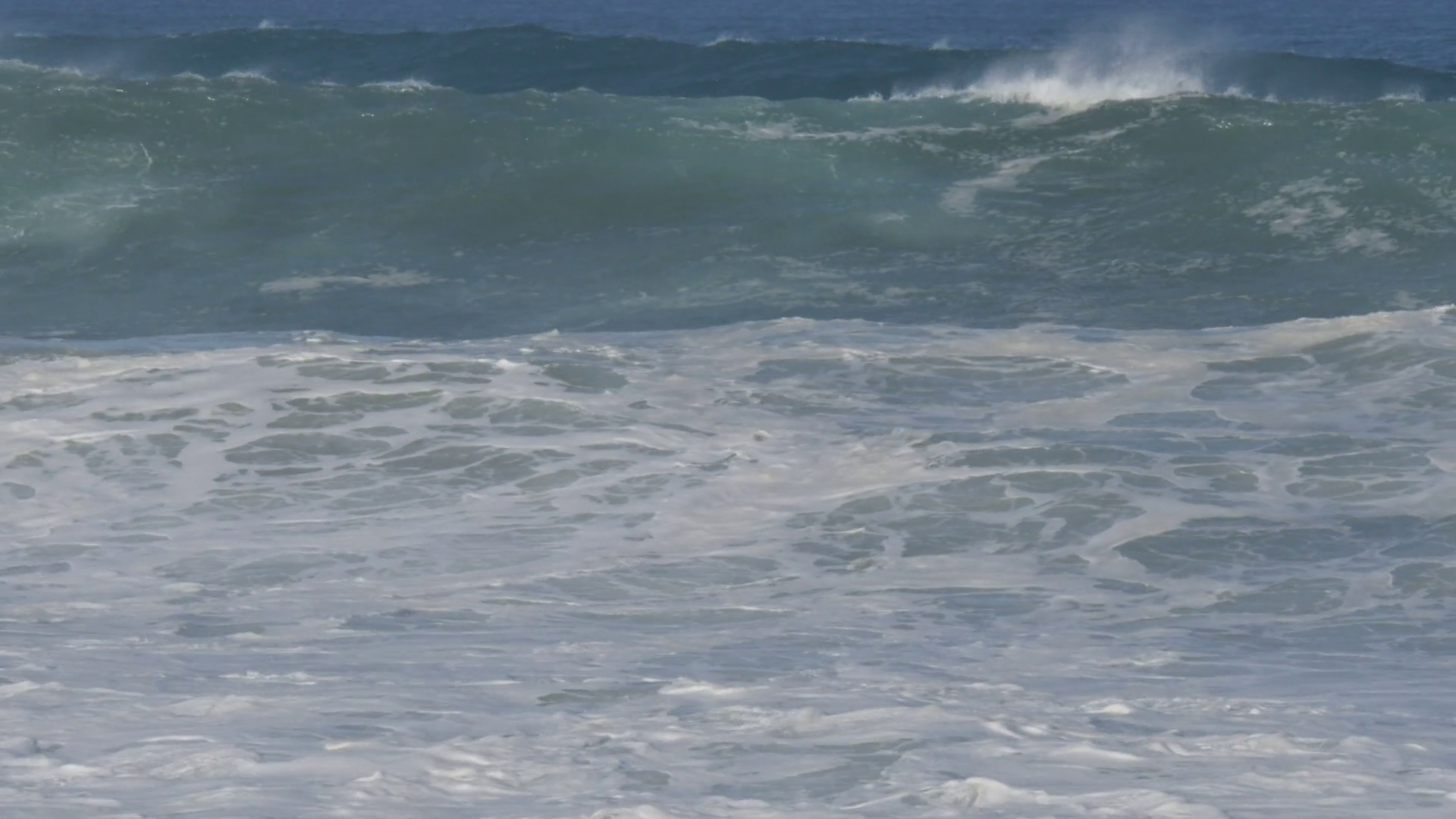 Rough Seas Stormy Ocean Waves With Big Stock Footage SBV-307458319 ...