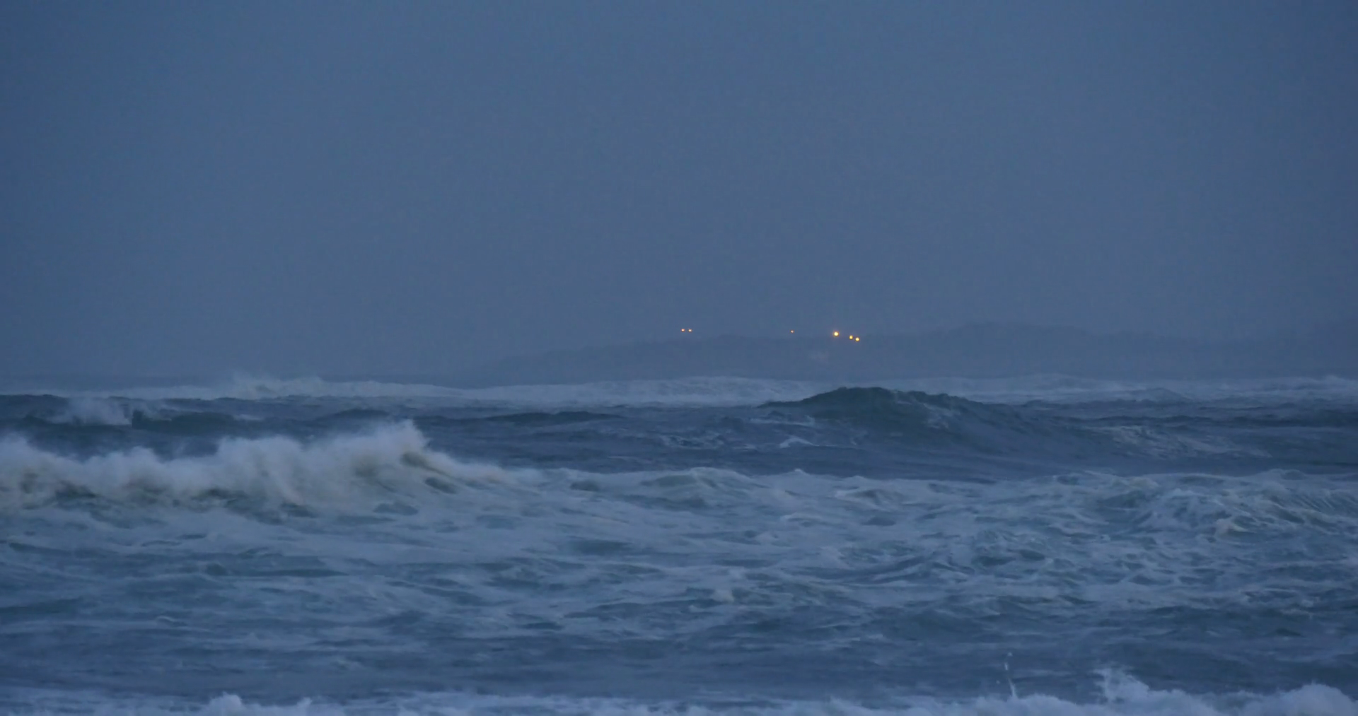 Stormy Seas Big Waves Rough Ocean From Bad Stock Footage SBV-307458424 ...
