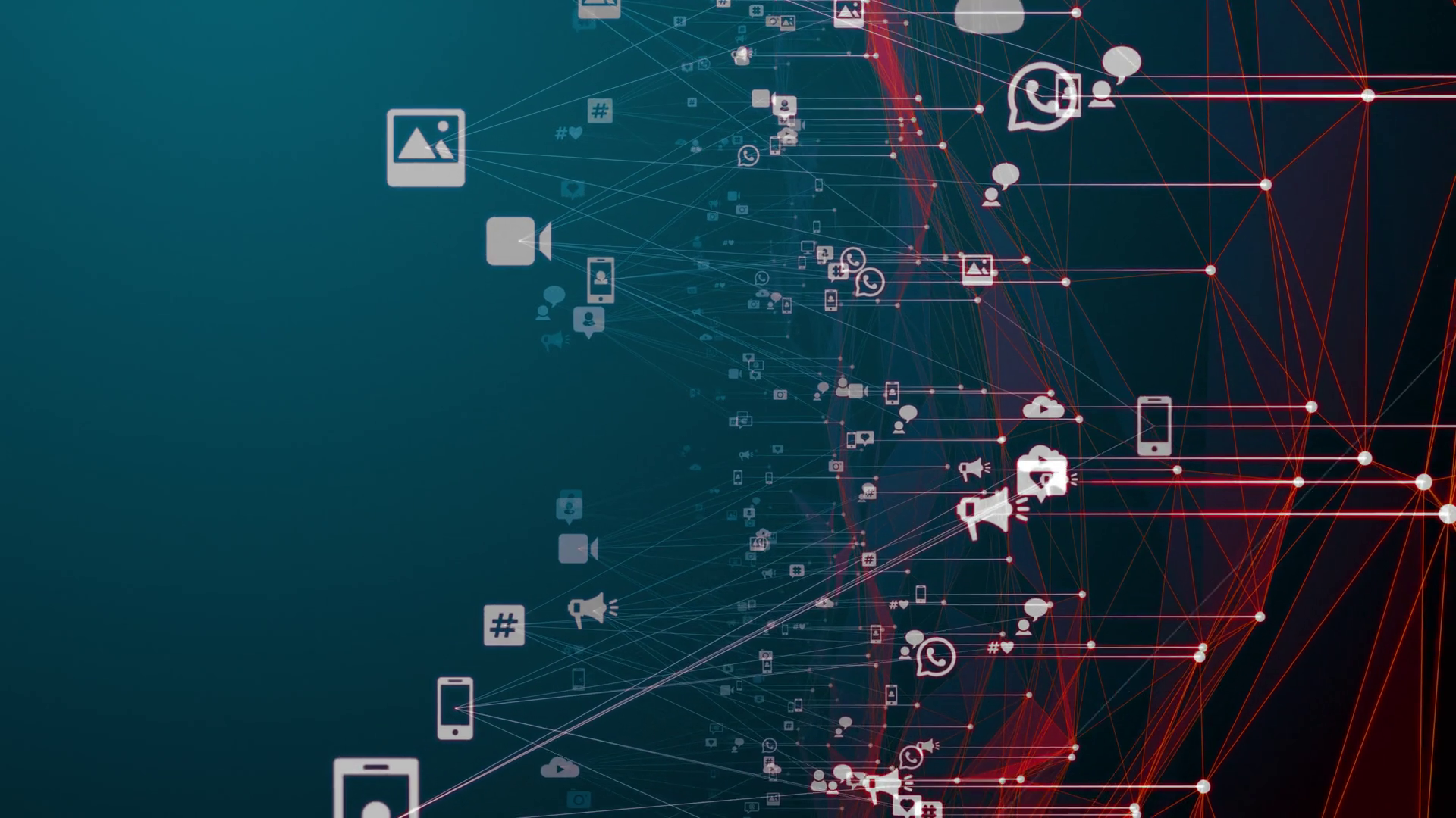 Social Media Data Mining Cyber Security Stock Motion Graphics SBV ...