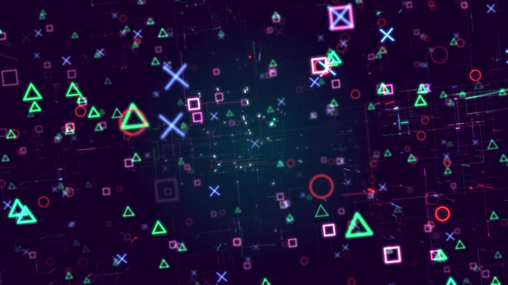 Video Game Elements: Console Icon Design Stock Footage SBV-348393063 ...