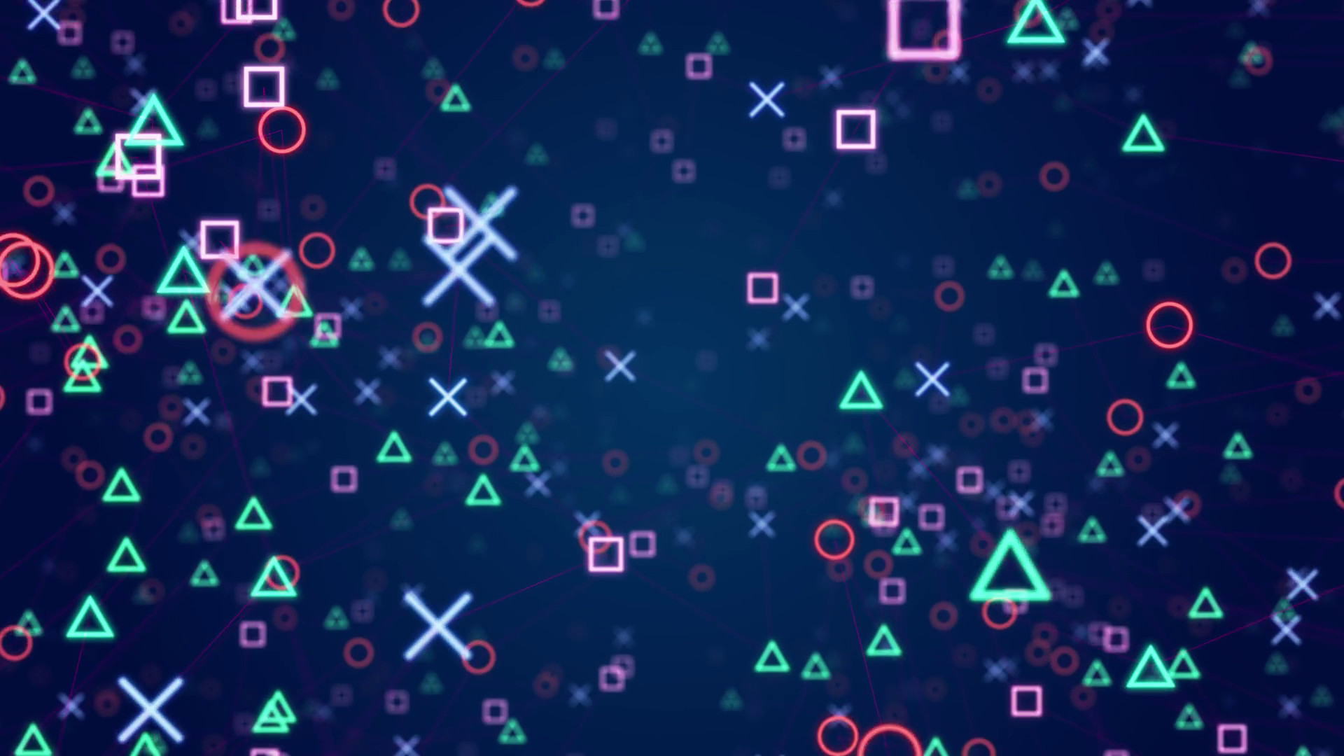 Gaming Computer Elements: Video Game Console Stock Footage SBV ...