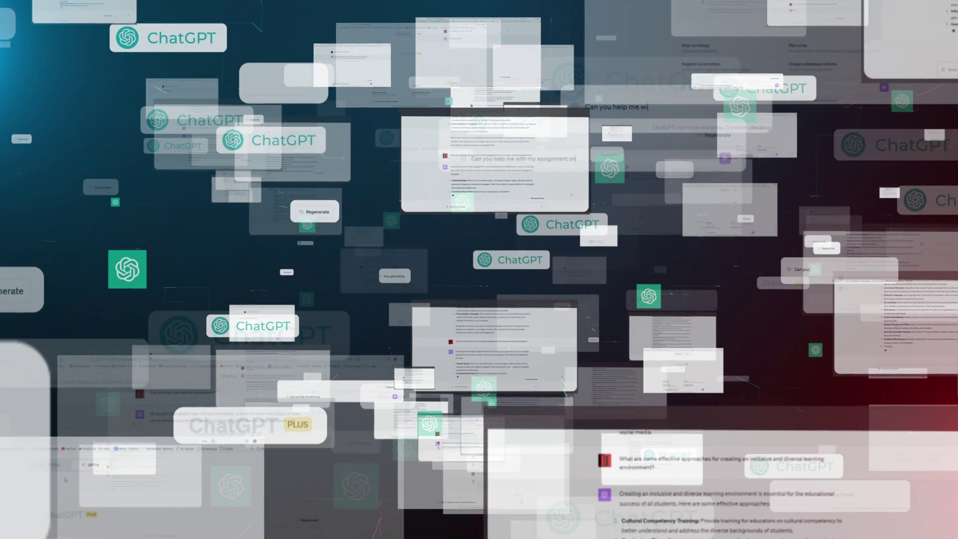 Chatgpt Advanced Ai Chatbot Powered Large Stock Footage SBV-348637982 ...