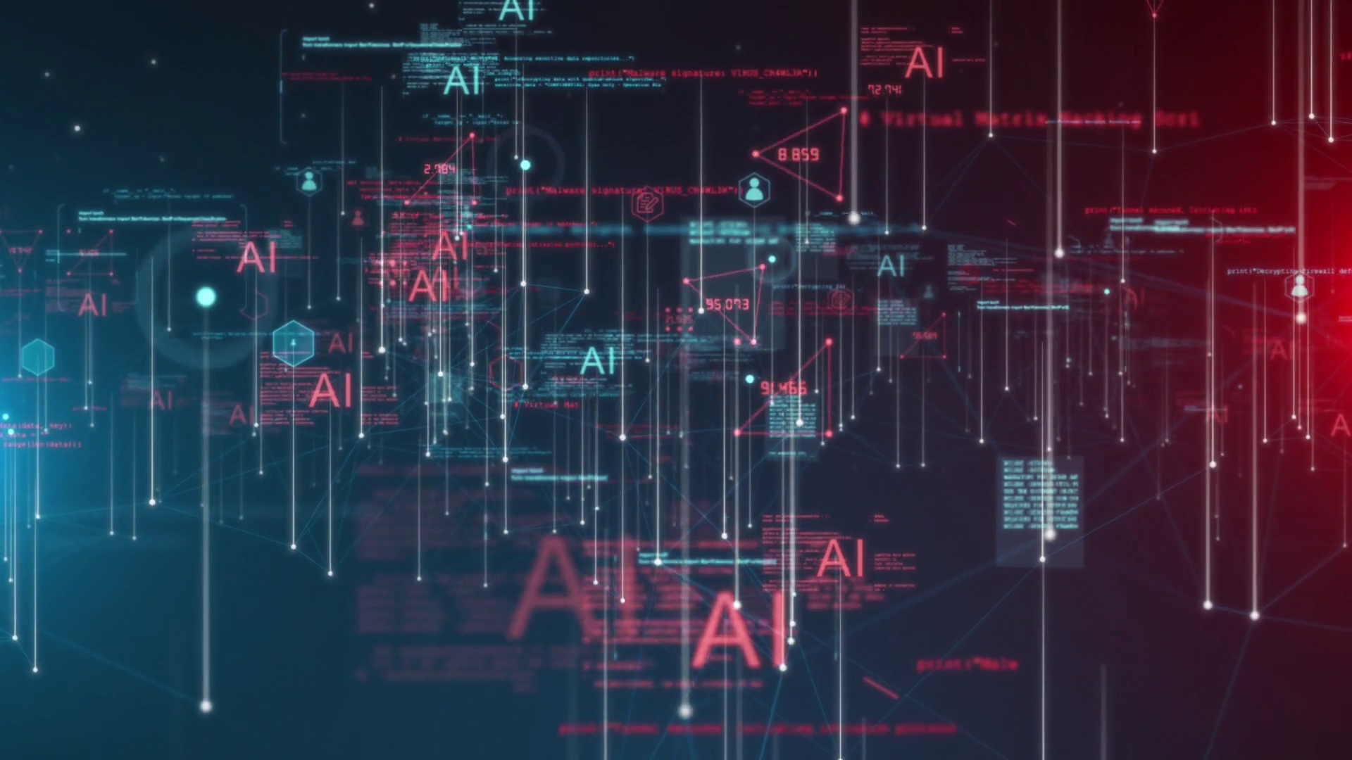 Machine Insight Ai Networks Genesis Of Smart Stock Footage SBV ...