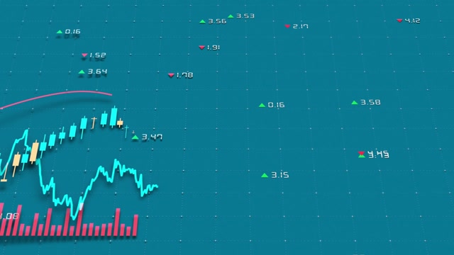Oil Price Decline Chart With 3d Diagrams On Background Stock Footage: Royalty-Free Video Clips ...