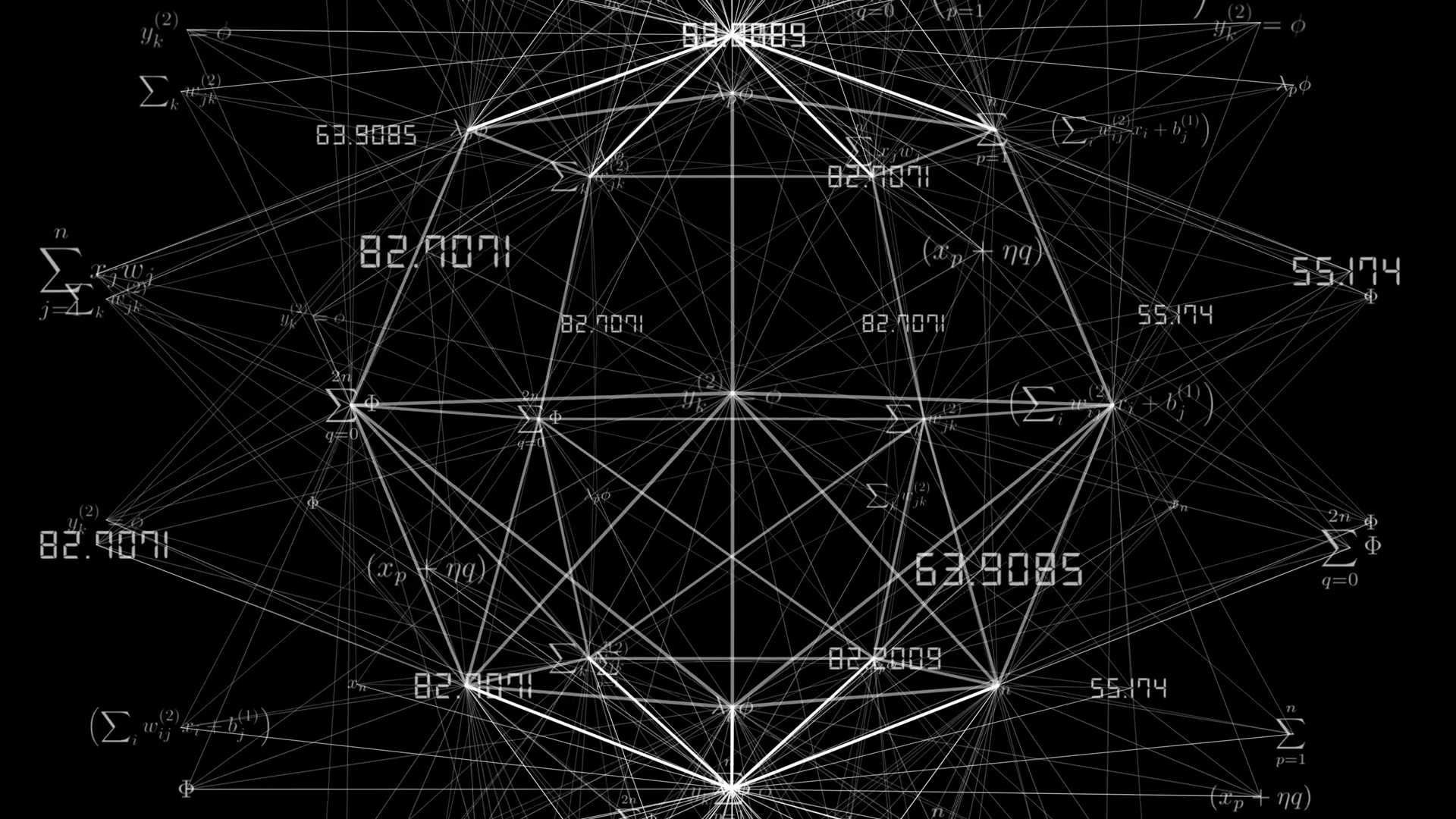 Algorithm Equations Of Artificial Neural Stock Footage SBV-338826046 ...