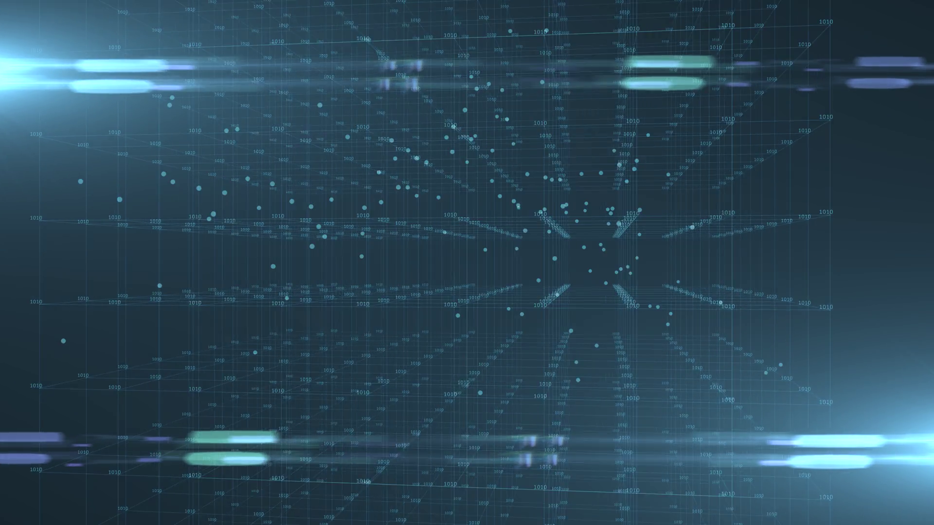 Big Data Binary Visualization Cloud Stock Footage Sbv 331718658