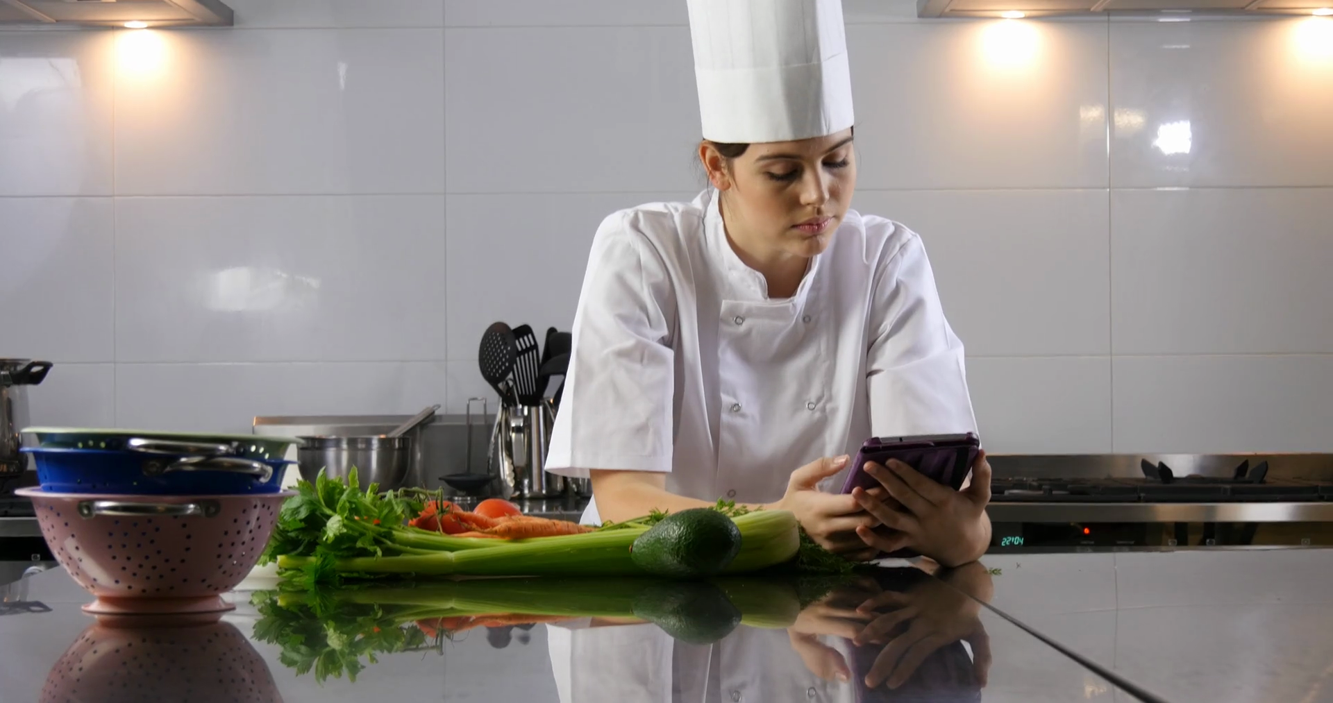 Chef Occupation Work In Cooking Hospitality Stock Footage SBV-314486192 ...