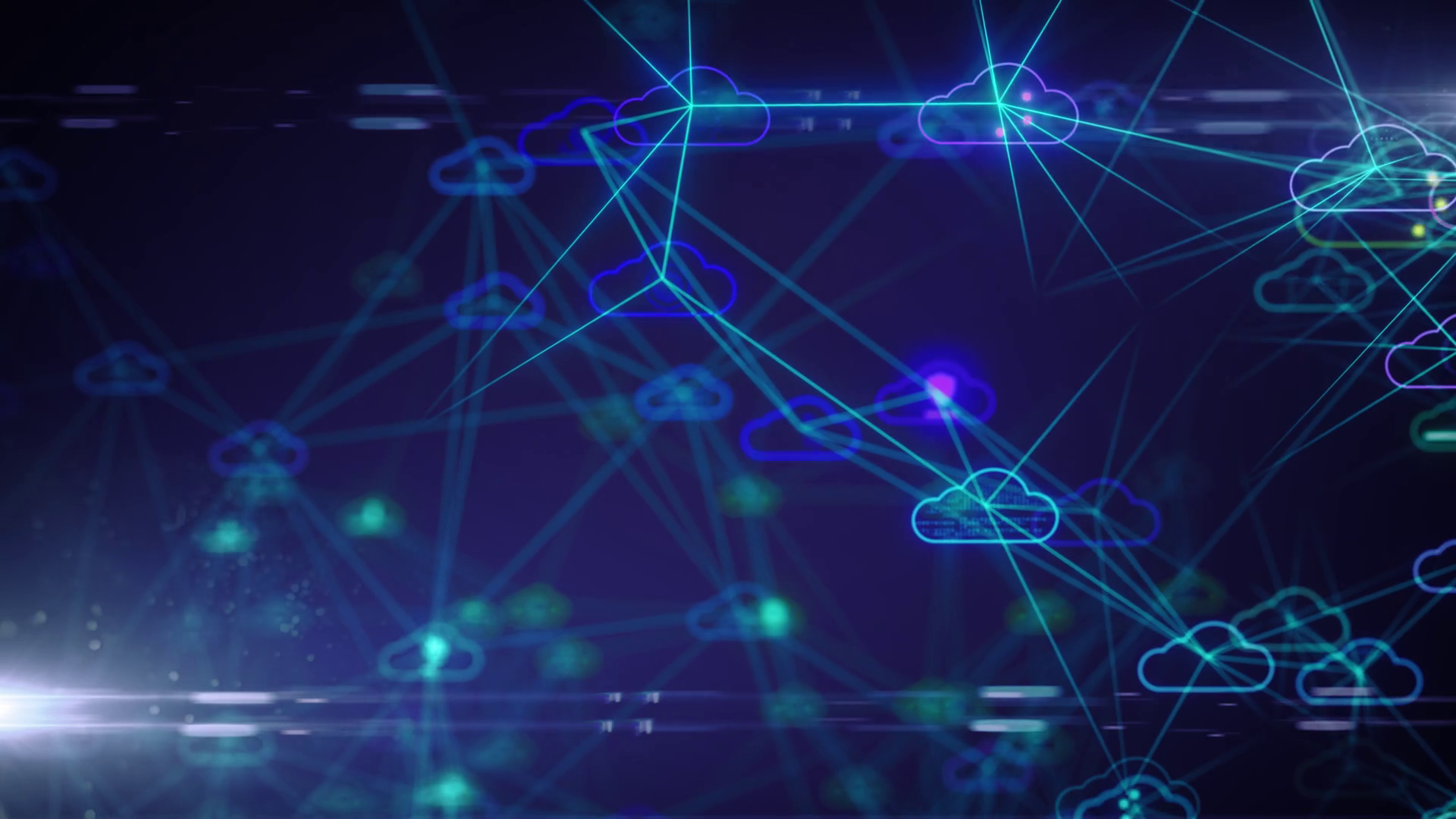 Cloud Computing Iot Mobile Data Network Stock Footage Sbv 346446832
