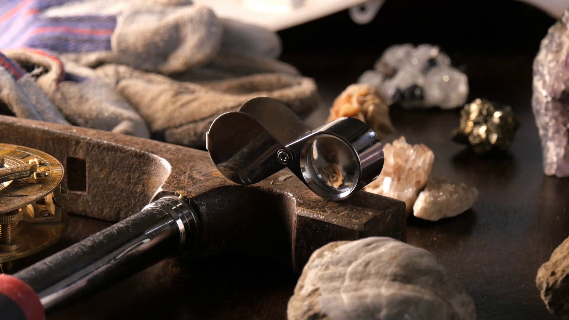 Conceptual Paleontology Scientist Museum Stock Footage SBV-316866283 ...