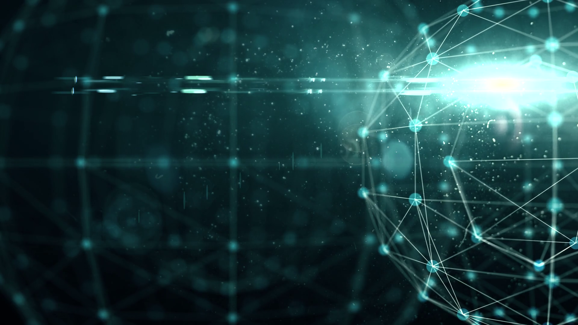 Connected Network Nodes Internet Of Things Stock Footage SBV-331264394 ...