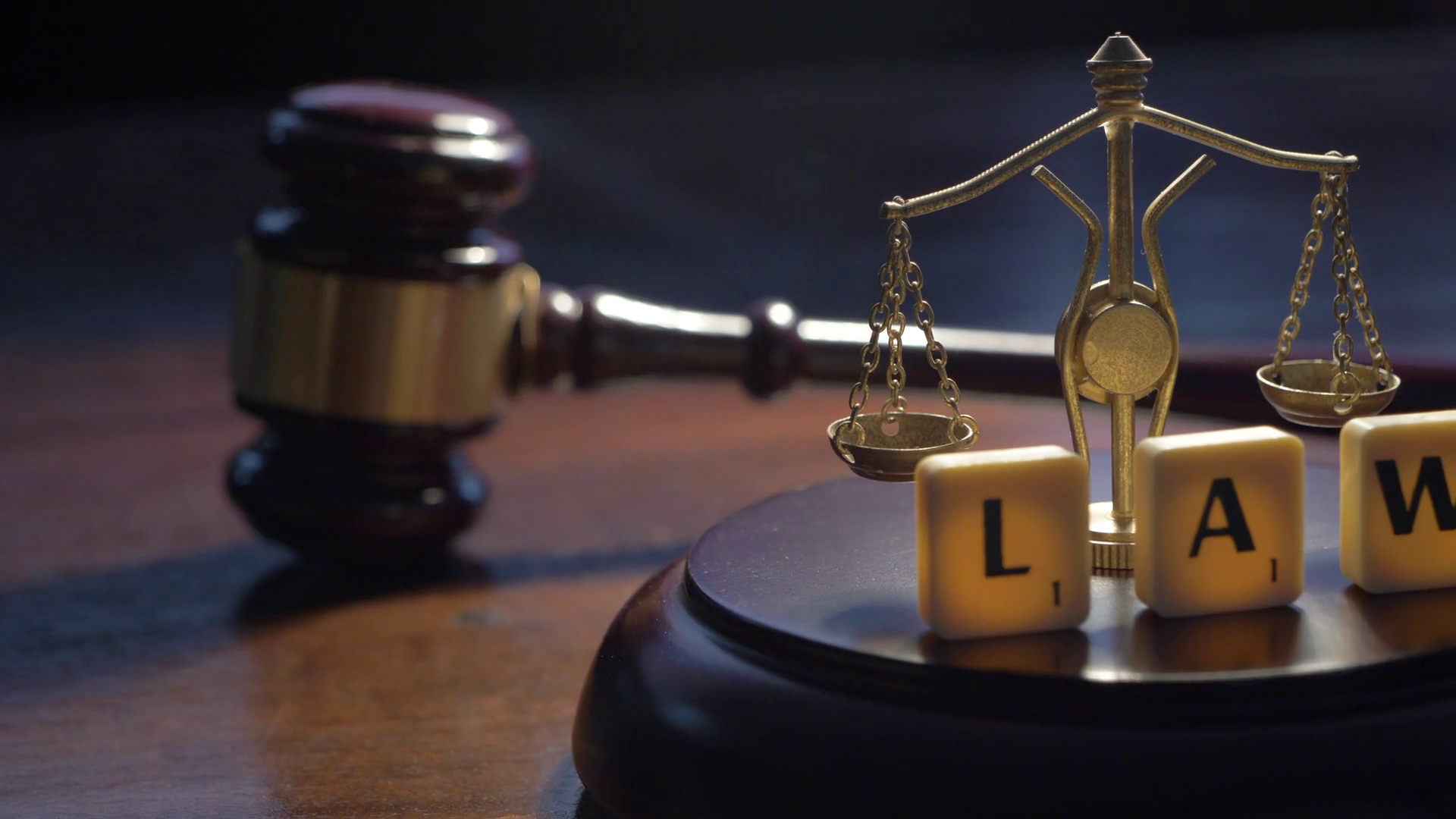 Law Settlement Justice Litigation Concept Stock Footage SBV-328533571 ...