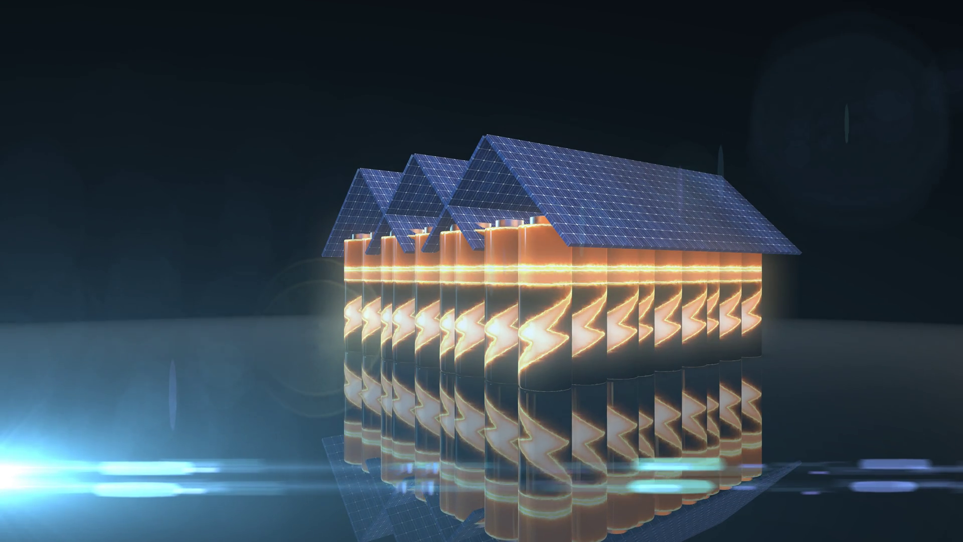 Photovoltaic Battery Solar Panel Green Stock Footage SBV-324441156 ...