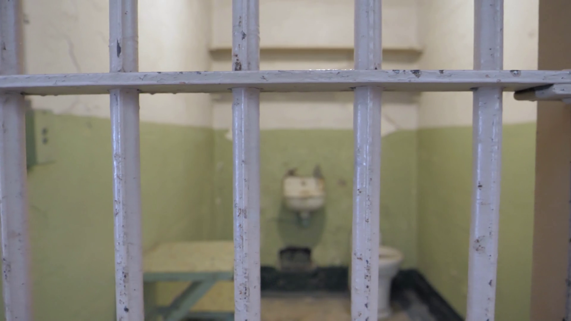 Prison Gaol Jail Cell Iron Bars Stock Footage SBV-338839525 - Storyblocks
