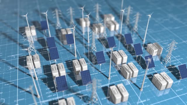 Renewable Energy Animation Stock Footage: Royalty-Free Video Clips ...