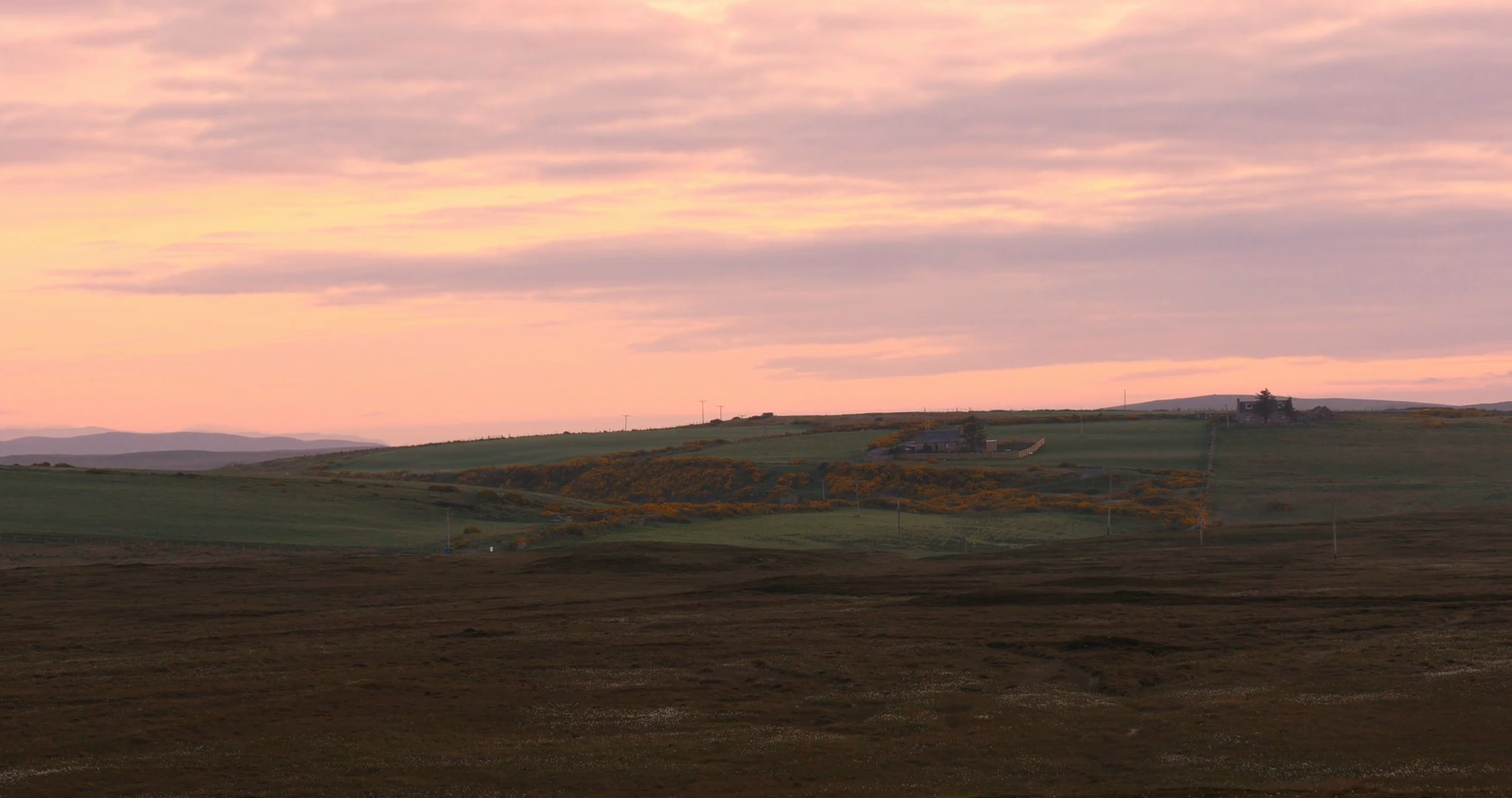 Scottish Highlands Twilight Landscape - Stock Footage SBV-315616180 ...