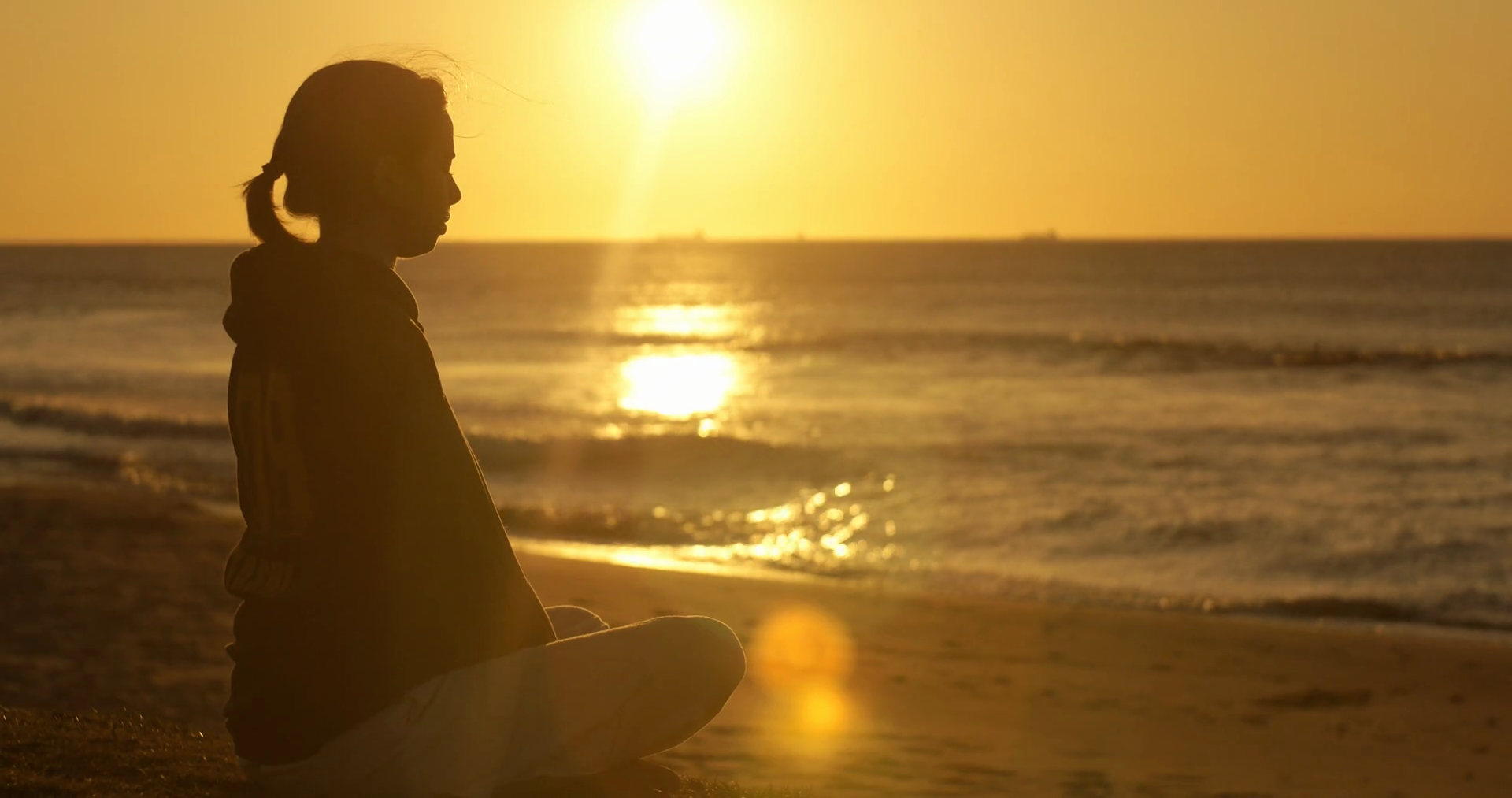 Yoga Spiritual Meditation Outdoors Wellness Stock Footage SBV-302070167 ...