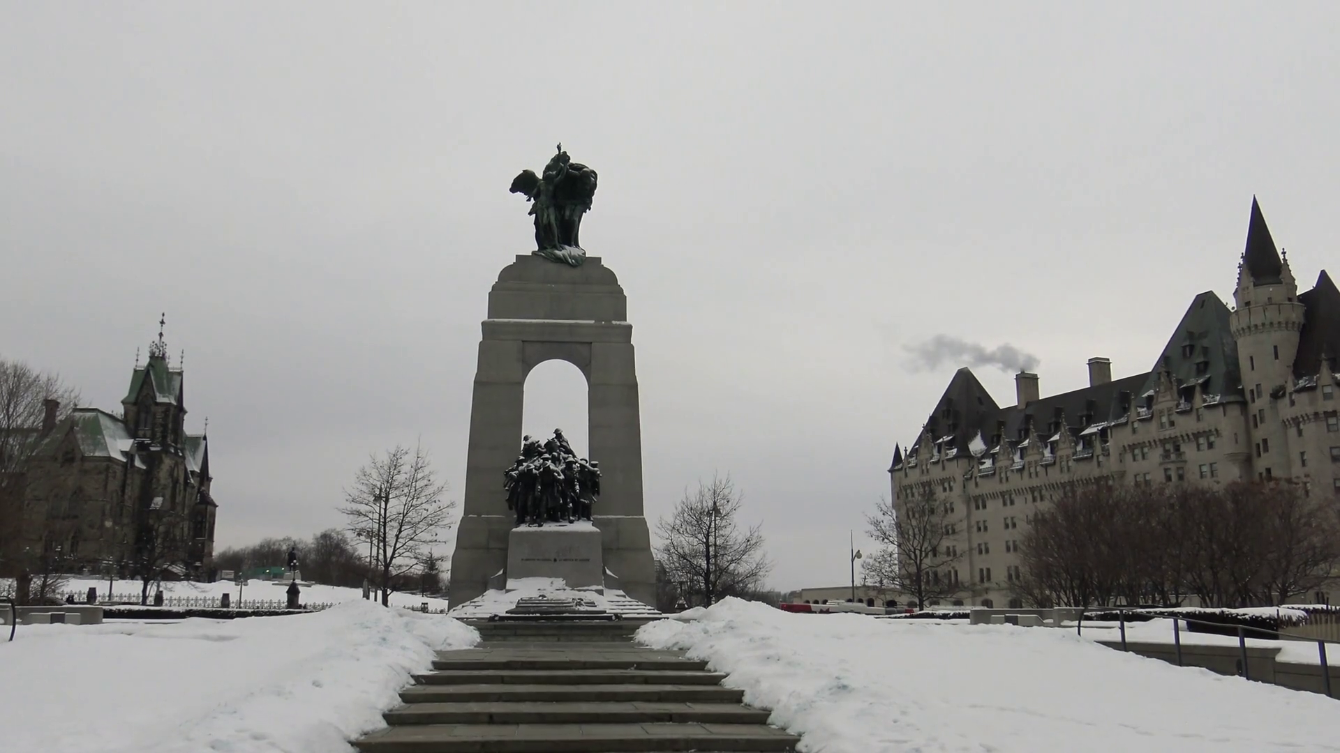 National War Memorial - Ottawa Canada Stock Footage SBV-305002980 ...