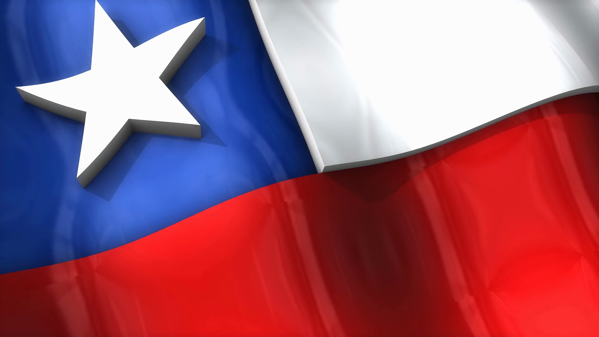 3D flag, Chile, waving, ripple, South America. Motion Background ...
