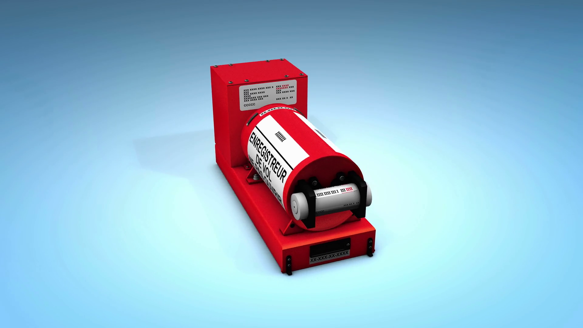 Airplane Black Box With Alpha Matte Stock Motion Graphics SBV-300317900 ...