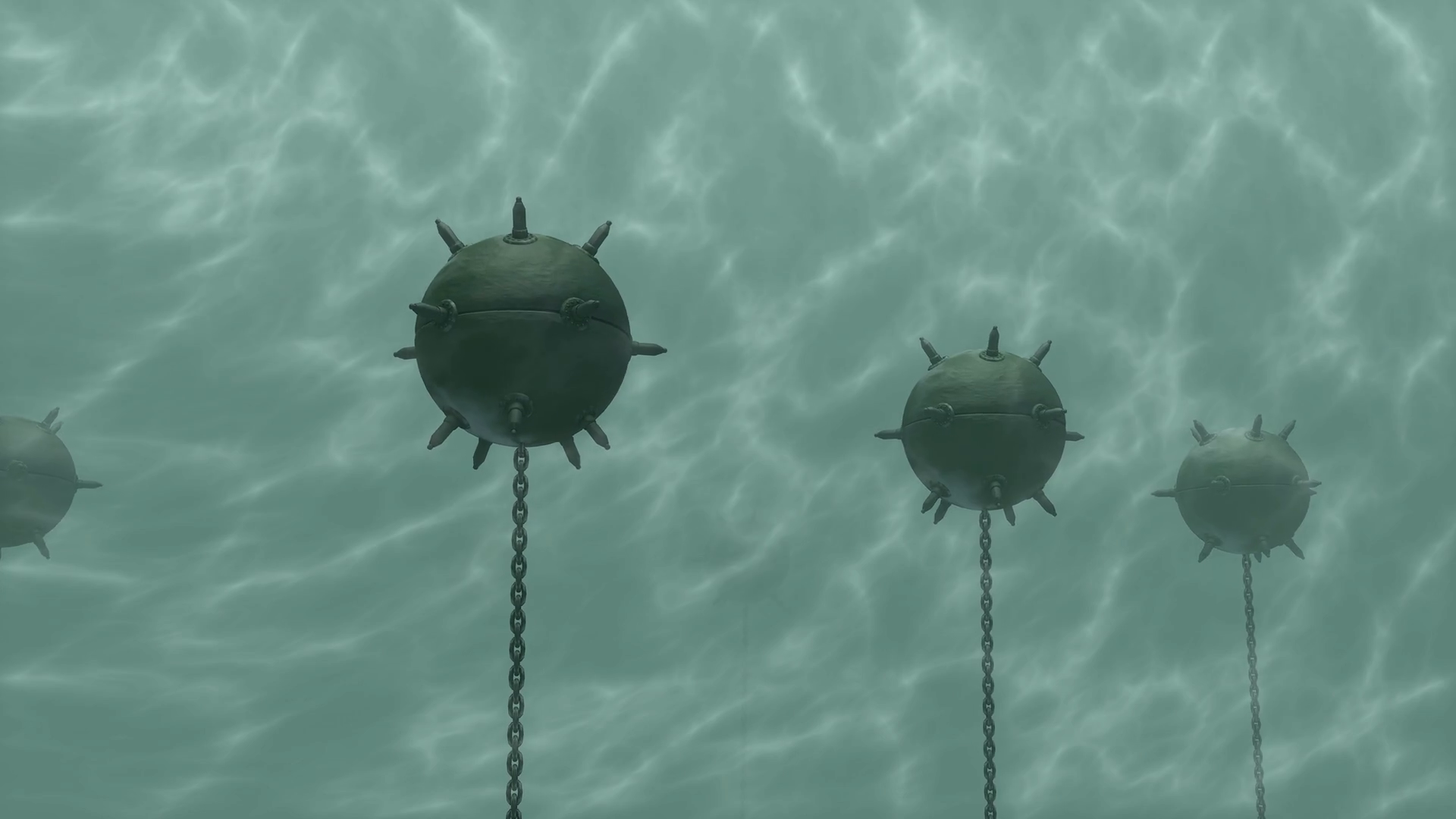 Artist Rendering Sea Mines Weapon Deadly Stock Motion Graphics SBV ...