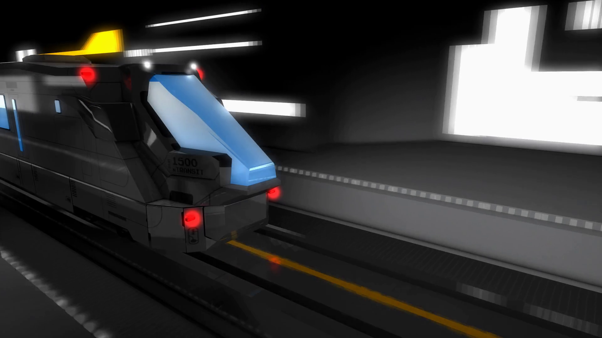 Bullet Train Commuter High Speed Metro Rail Stock Motion Graphics SBV ...