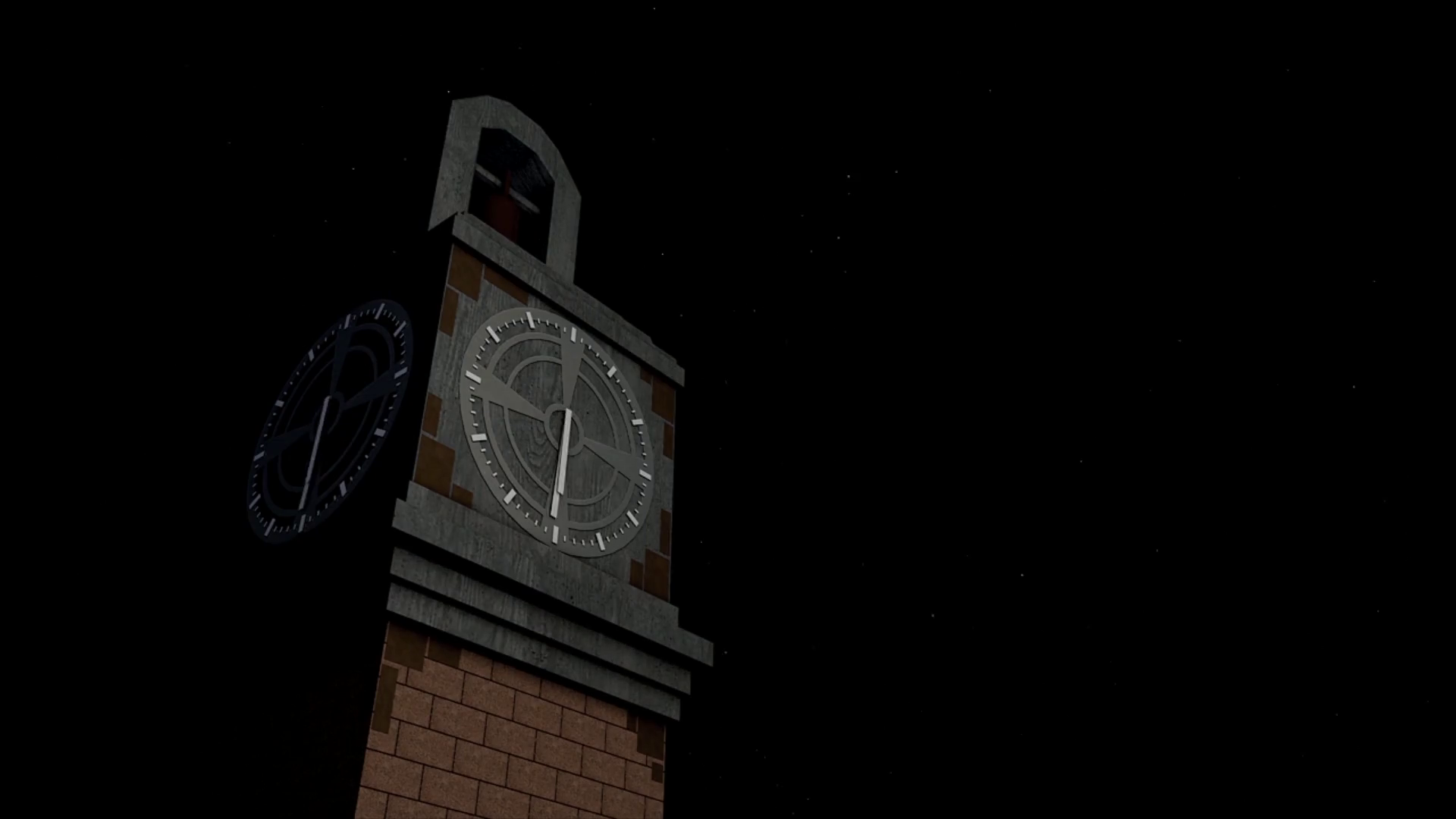 Clock Tower Timelapse Structure Analog Day Stock Motion Graphics SBV ...