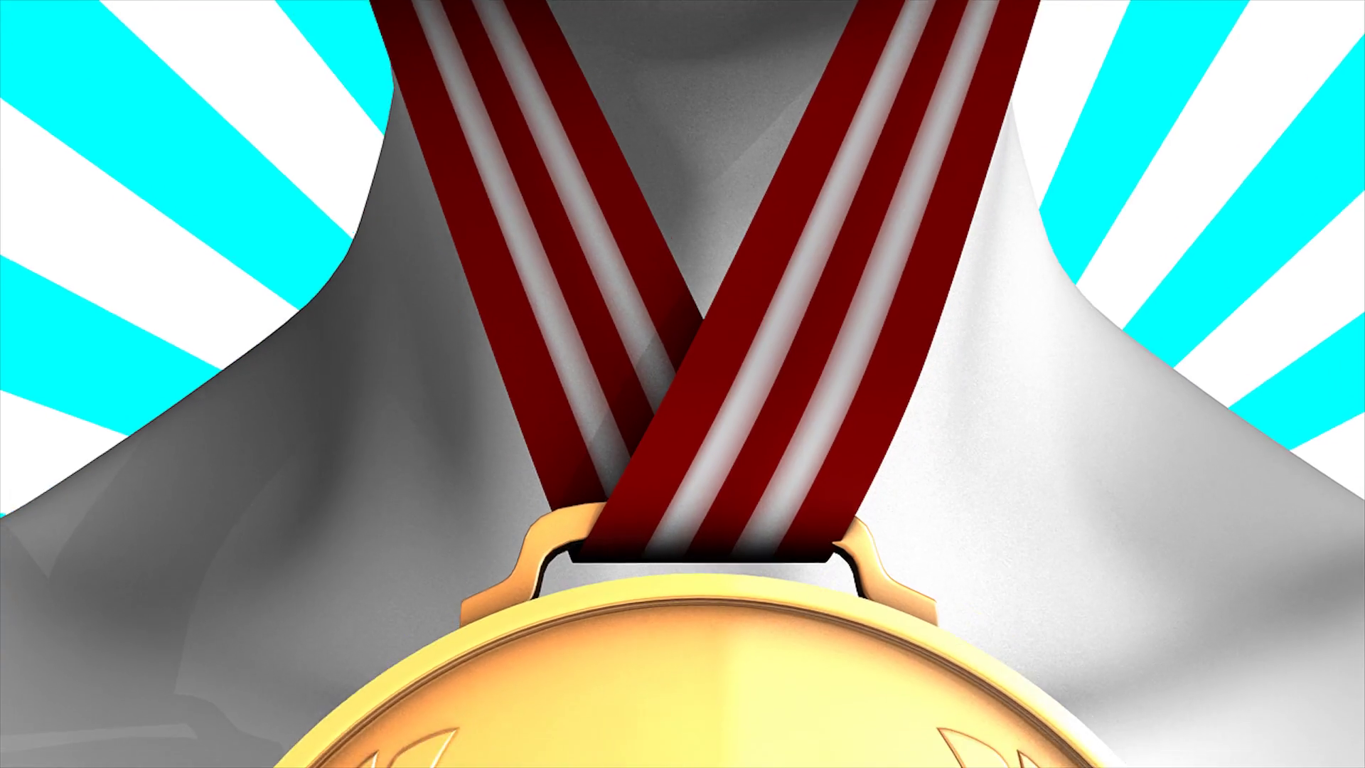 Concept animation Bronze medal winner, matte included. Motion ...