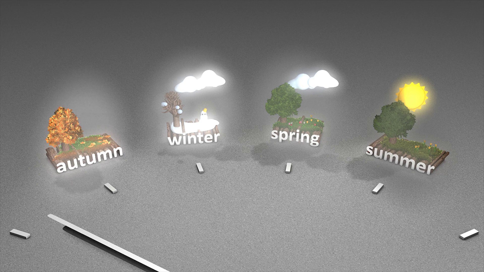 Creative Concept Animation Seasons Clock Stock Motion Graphics SBV ...