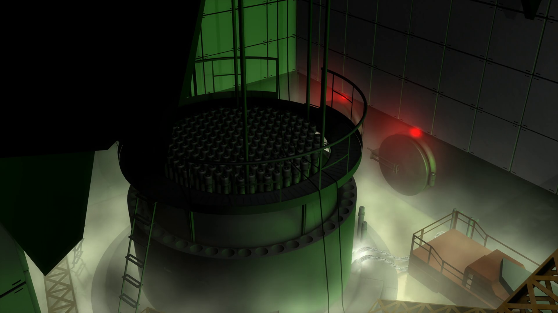 Danger Energy Meltdown Nuclear Plant Reactor Stock Motion Graphics SBV ...