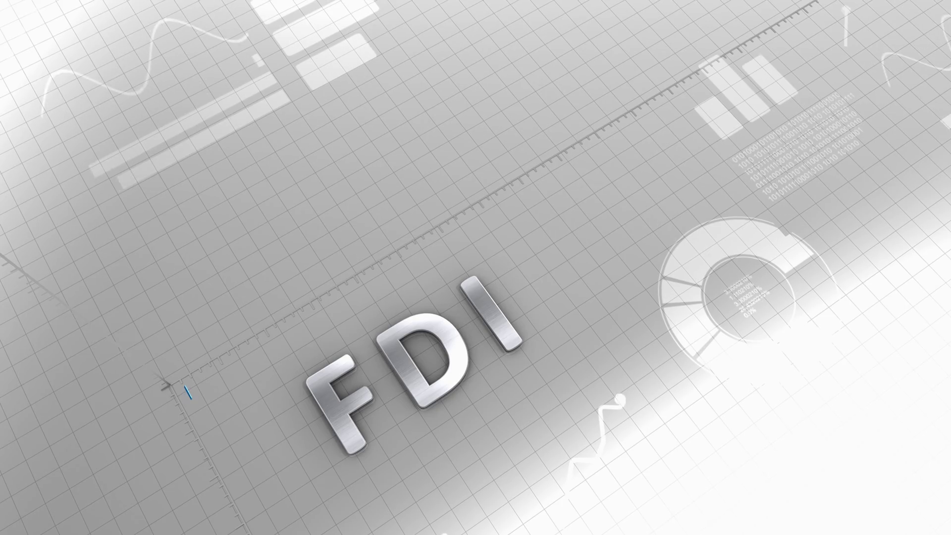 Growing Chart Fdi Foreign Direct Investment Stock Motion Graphics SBV ...