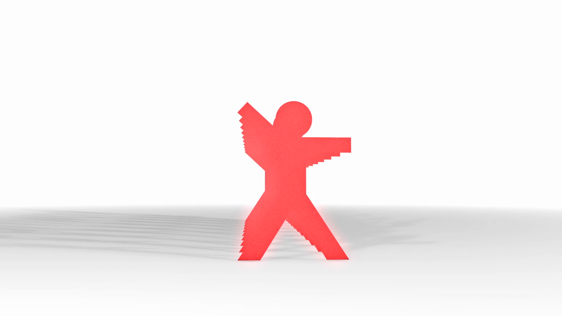 Human-like Cut Out Teamwork Concept Animation Stock Motion Graphics SBV ...