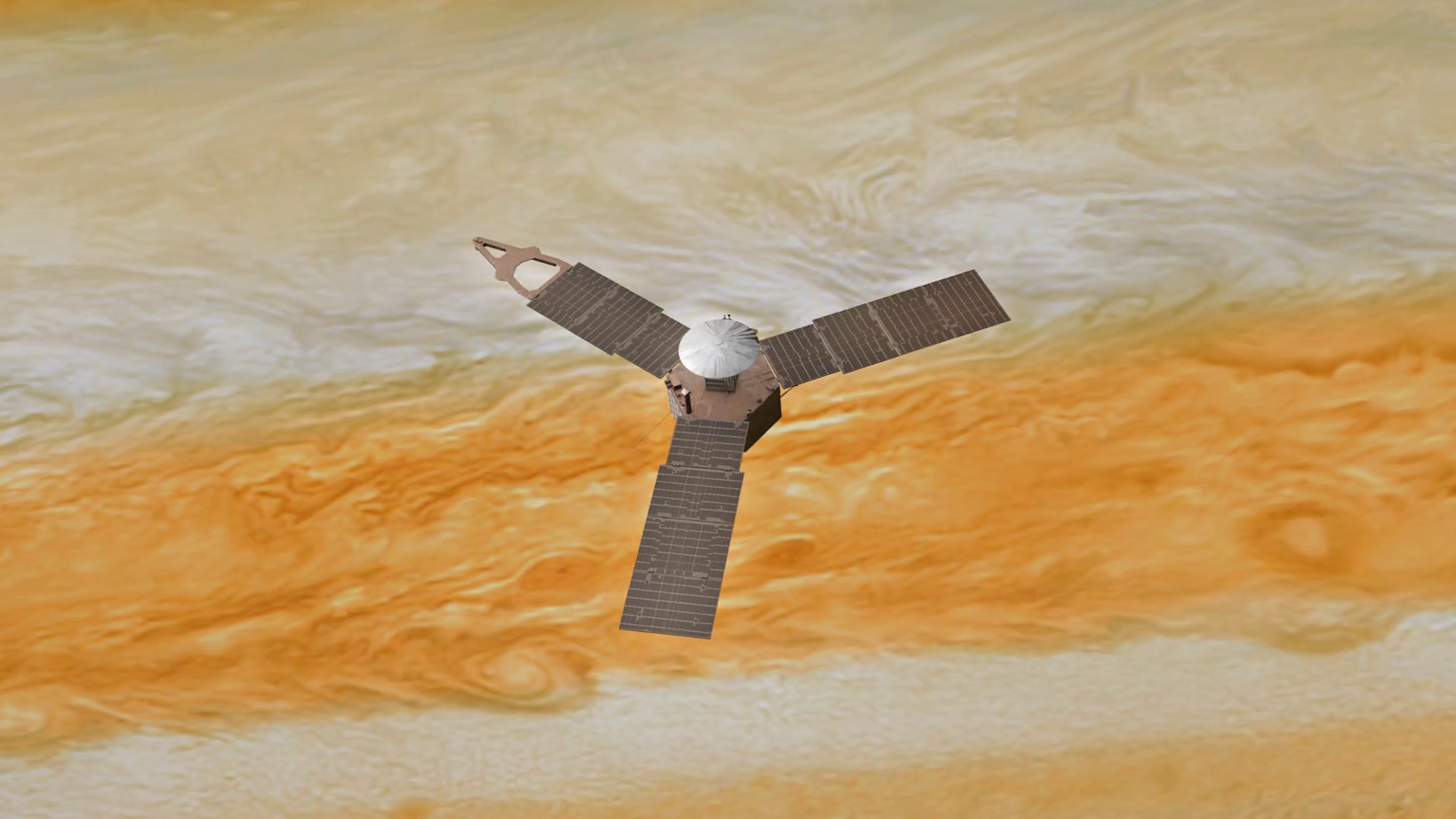 Jupiter Mission Juno Spacecraft Stock Motion Graphics SBV-309310364 ...