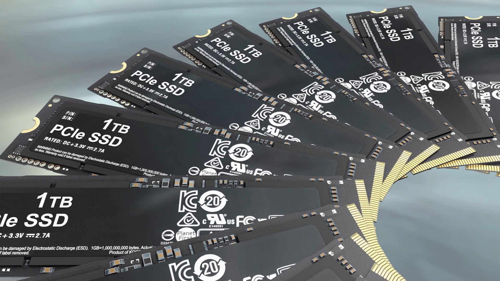 M2 Pcie Ssd Solid-state-drive Storage Stock Motion Graphics SBV ...