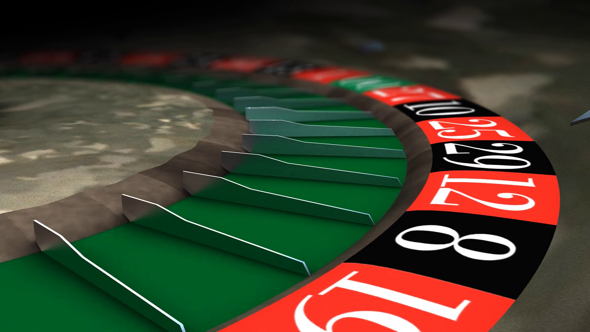 Roulette Wheel Close-up Casino Gambling Game Stock Motion Graphics SBV ...