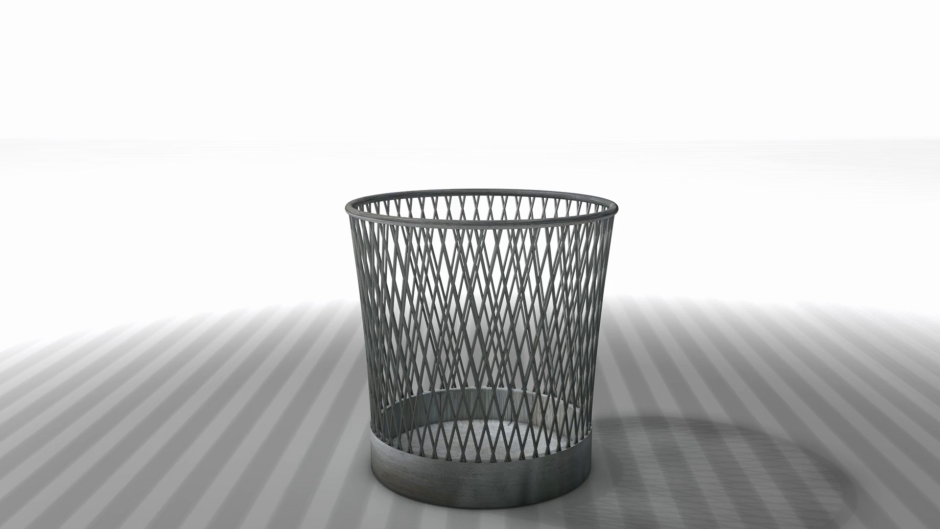 Trash Bin Animation With Matte Stock Motion Graphics SBV-300316612 ...