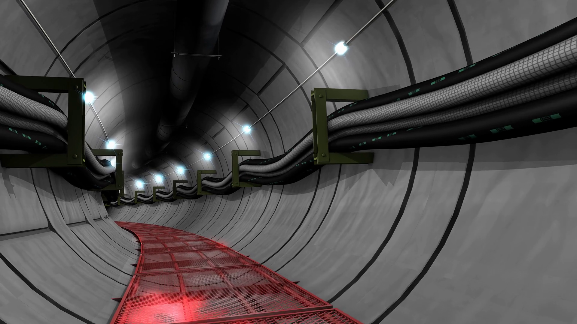 Underground Cable Pipe Tunnel Stock Motion Graphics SBV-300317106 ...