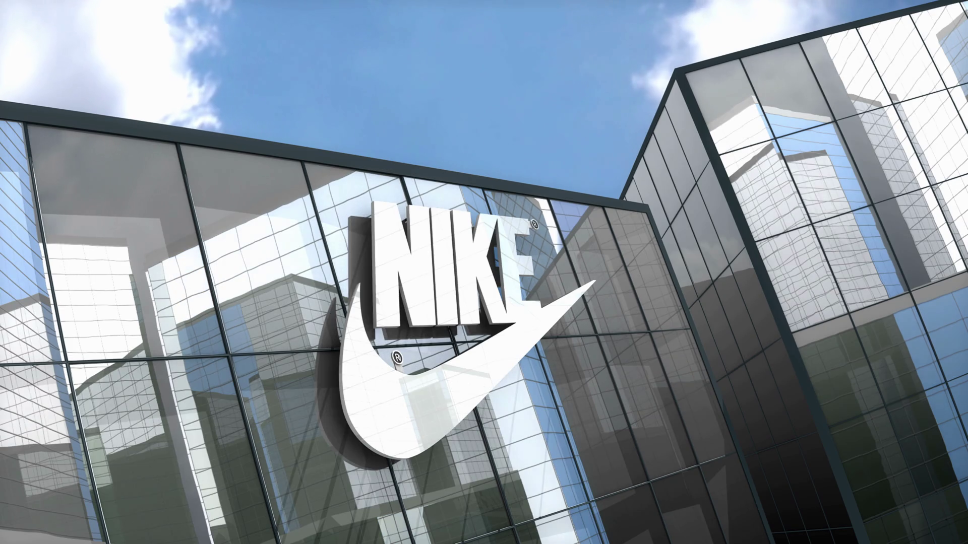 Editorial Nike Logo On Glass Building Stock Motion Graphics SBV ...
