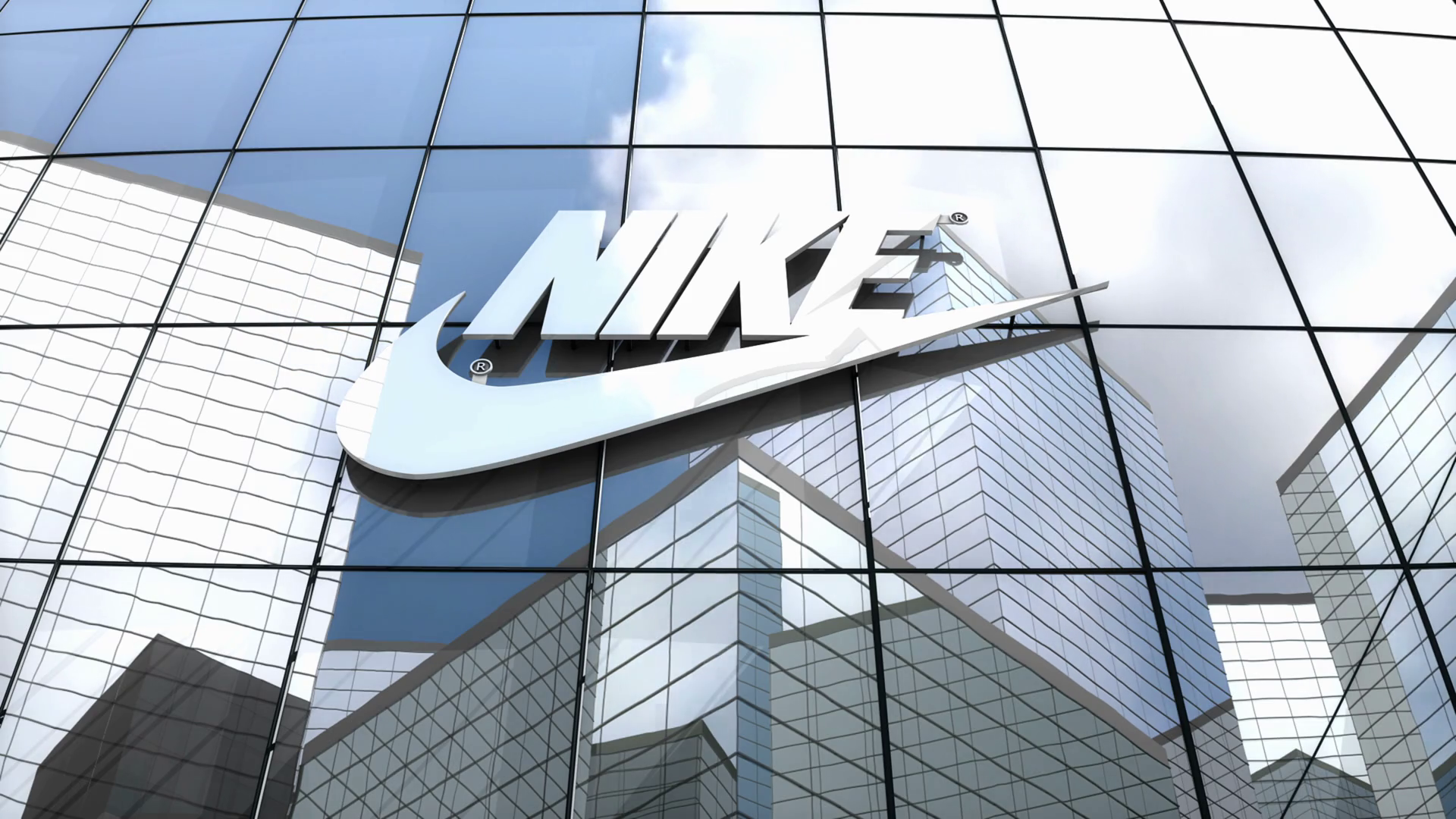 Editorial Nike Logo On Glass Building Stock Motion Graphics SBV ...
